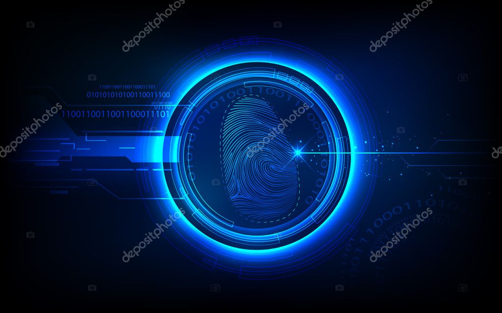 Biometrics Technology — Stock Vector © vectomart #11680532 Biometrics Technology — Stock Vector © vectomart #11680532