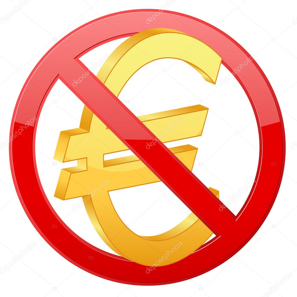 No euro Stock Vector by ©julydfg 11072948