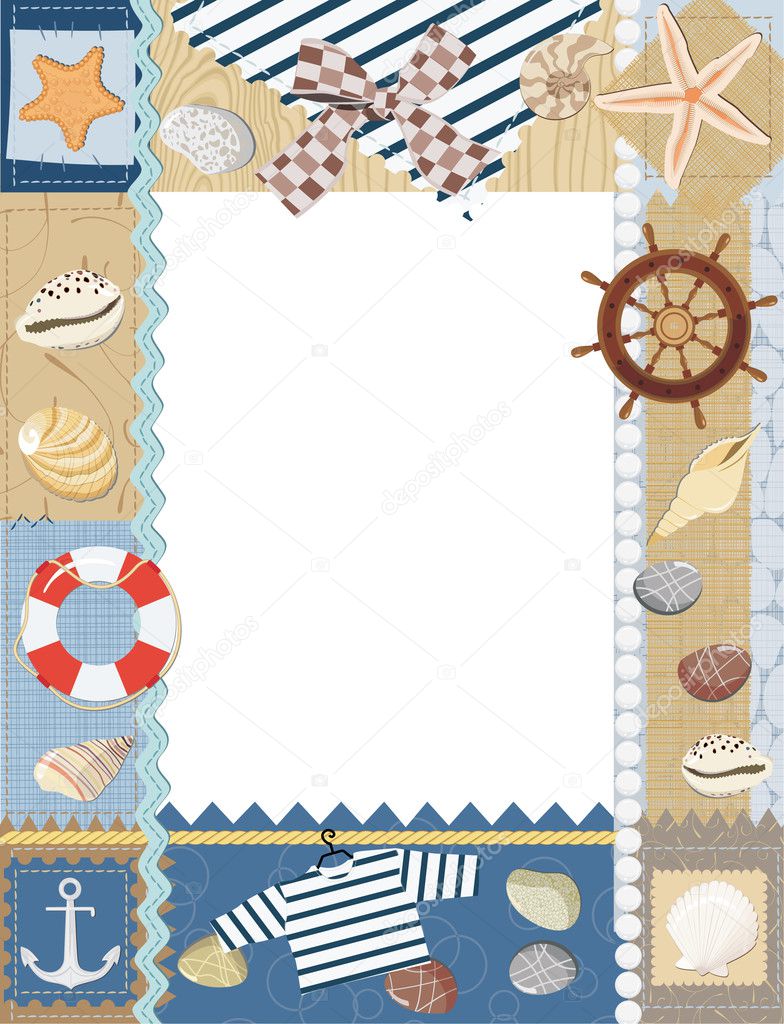 Nautical Frame Clip Art