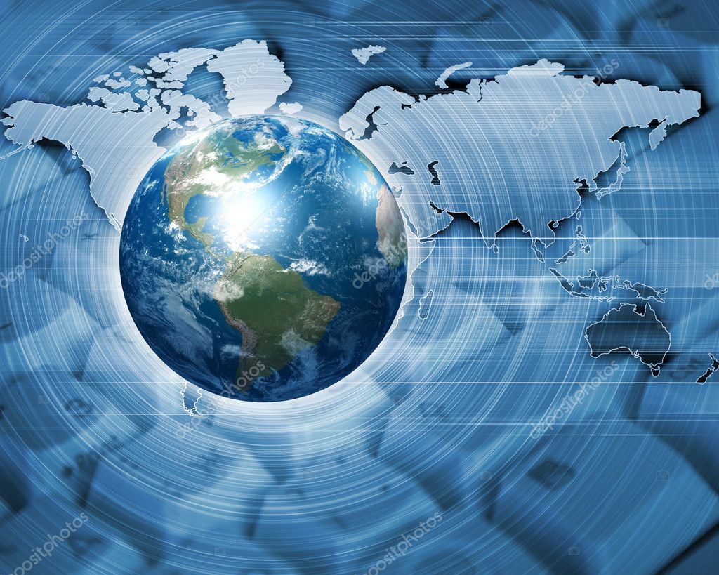 Global technology image Stock Photo by ©SergeyNivens 11168019