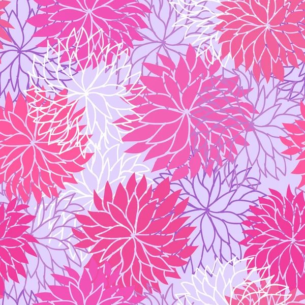 Seamless Mum Flower Background — Stock Vector © PinkPueblo #24445879