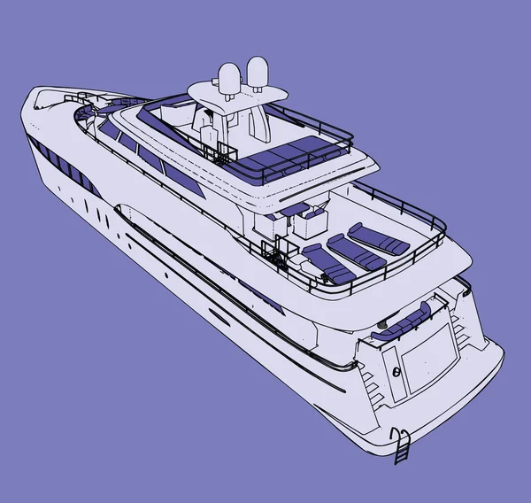 Figure Models Warships Isometric Vector Illustration — Stock Vector ...