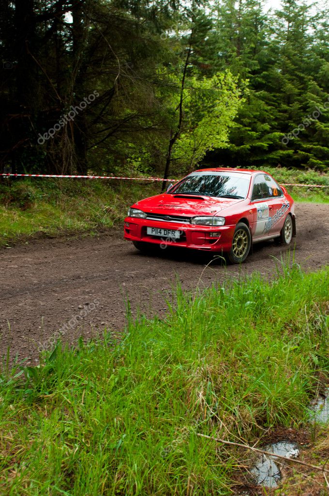 I. Chadwick driving Subaru Impreza – Stock Editorial Photo ...