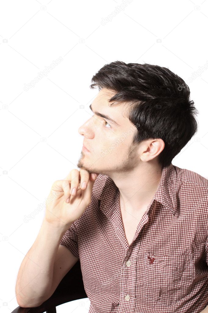 Thinking man Stock Photo by ©gvictoria 11395476