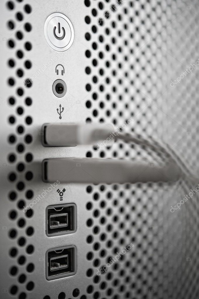 Usb and firewire connection ports – Stock Editorial Photo © nejron ...