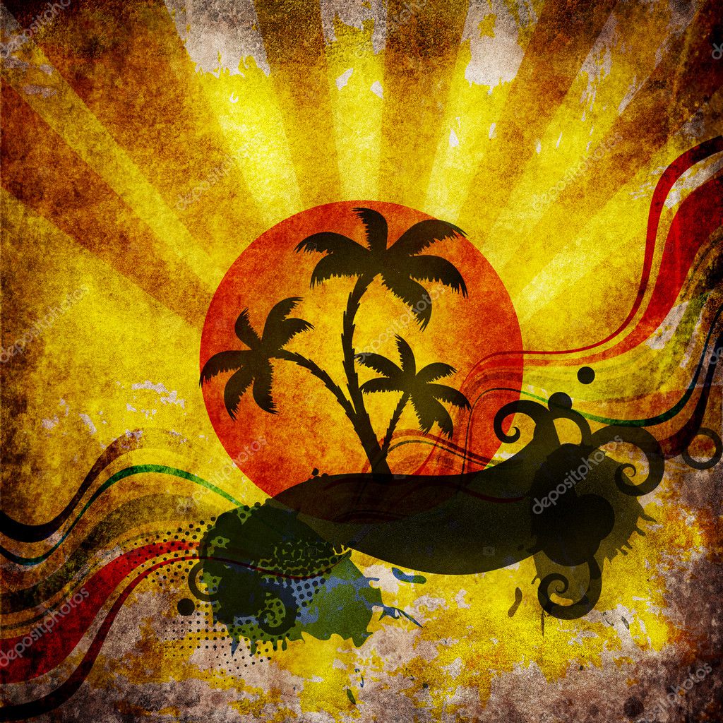 Summer beach design — Stock Photo © hitdelight #11262736