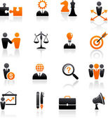 Business Office Workplace Situation Boss Manager Icon Symbol Sign ...
