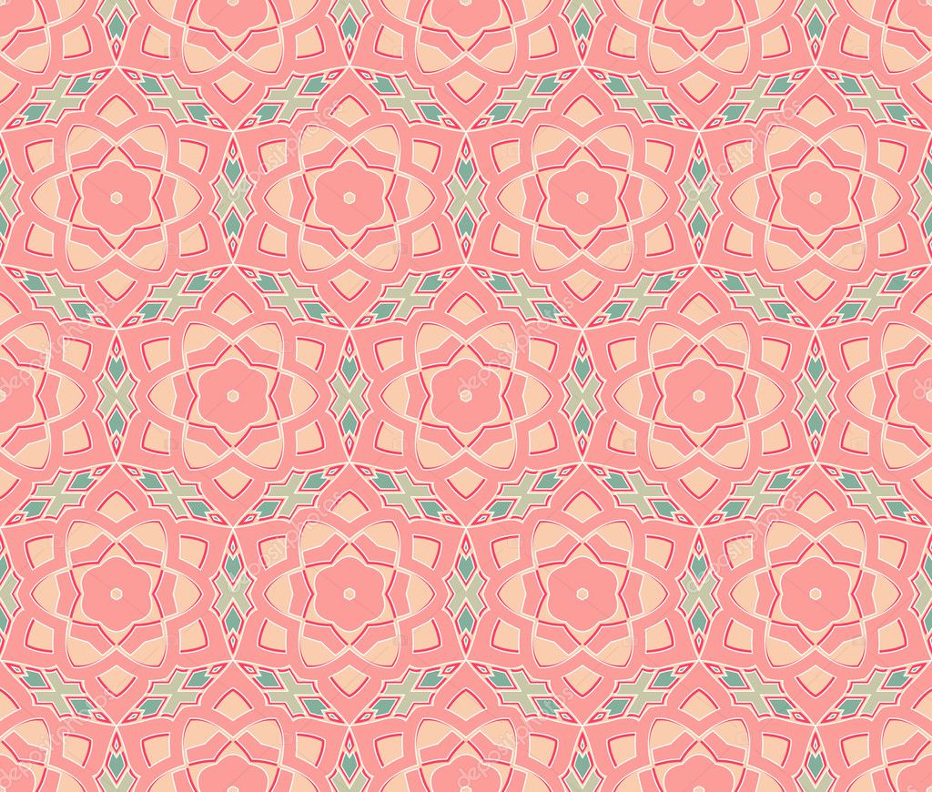 Pattern wallpaper vector seamless background Stock Vector by ...