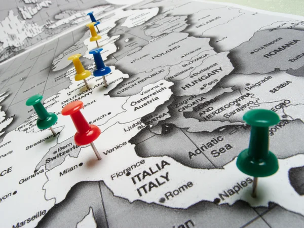 Map route Stock Photos, Royalty Free Map route Images | Depositphotos