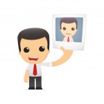 Funny cartoon manager Stock Vector Image by ©artenot #11233156