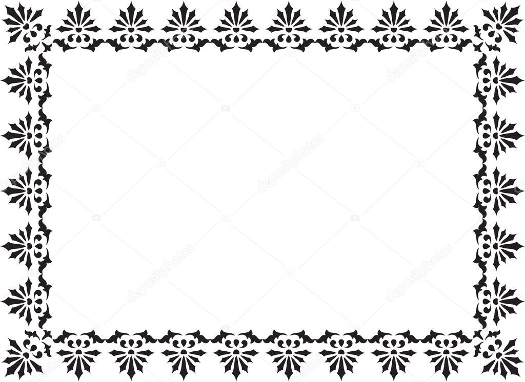 Vintage old border Stock Vector Image by ©buravtsoff #11496233