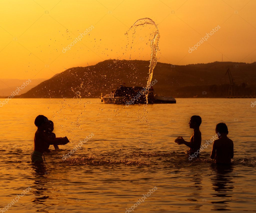 Summer fun in water Stock Photo by ©MitaStockImages 12375088