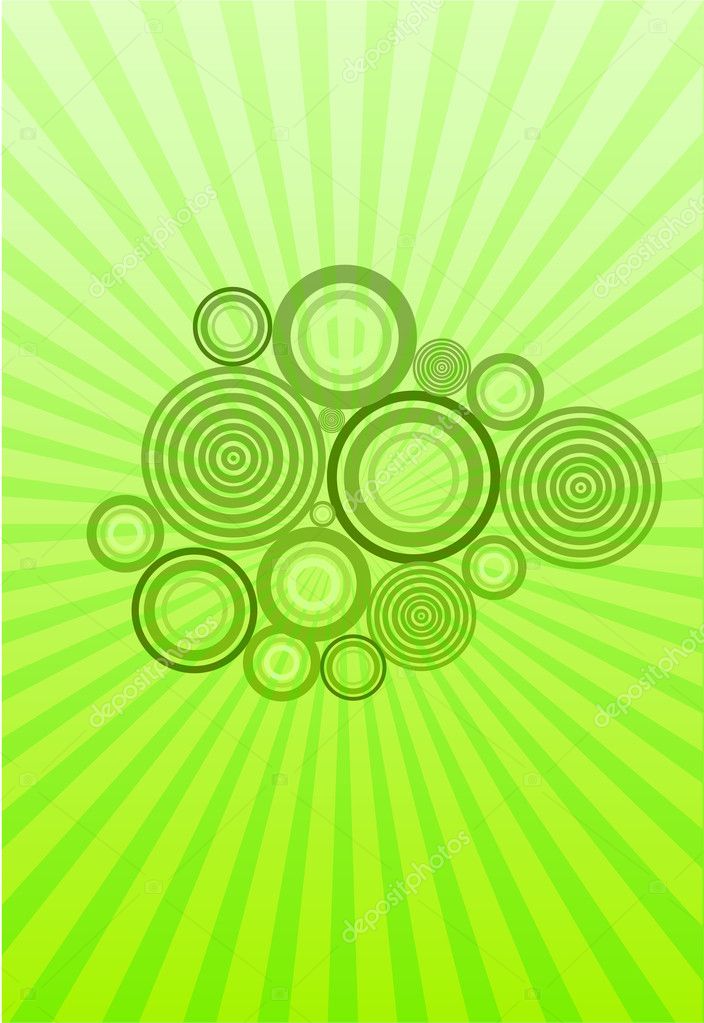 Abstract circle illustration Stock Vector Image by ©hunthomas #11095437