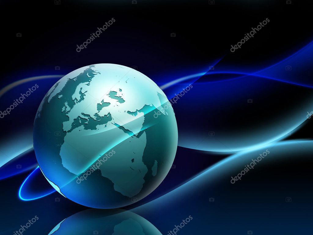 Earth waves Stock Photo by ©Andreus 11613360
