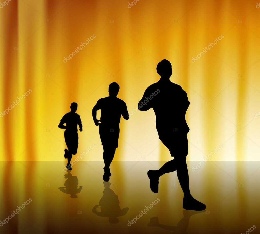 Runner Stock Vector Image by ©zeber2010 #11223235