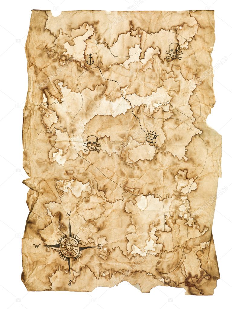 Treasure Map — Stock Photo © gemenacom #12099136