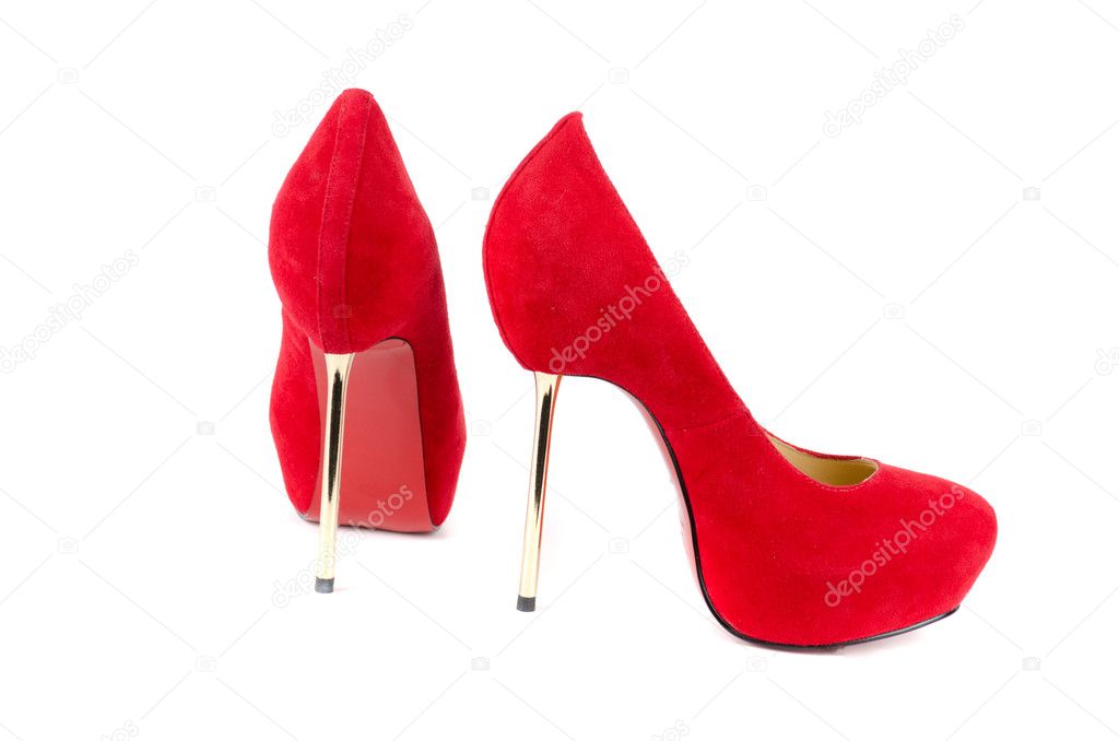 Red female shoes Stock Photo by ©olinchuk 11155394