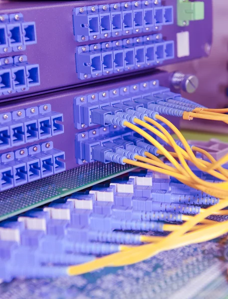 Telephone switchboard with wires - Stock Image - Everypixel