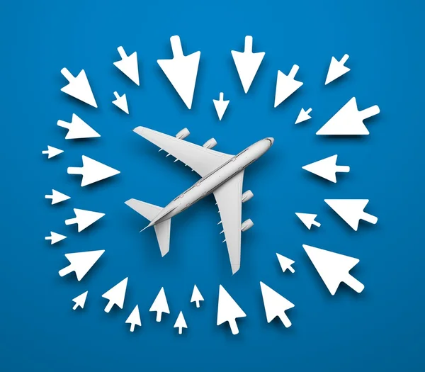 Airplane arrow Stock Photos, Royalty Free Airplane arrow Images ...