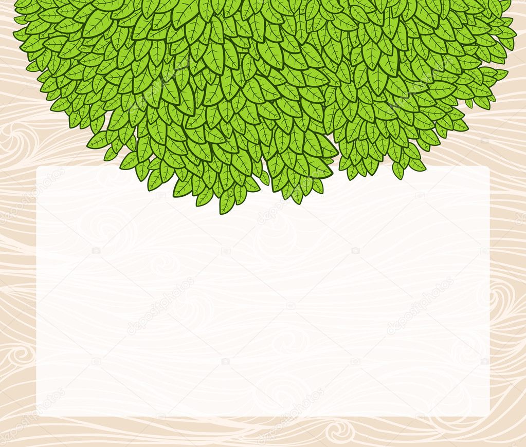 Ecological background Stock Vector by ©yaskii 10807219