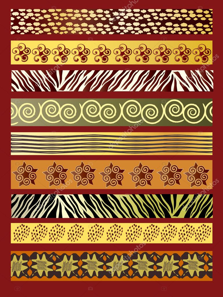 African fabric Stock Vector Image by ©rixipix #11376194
