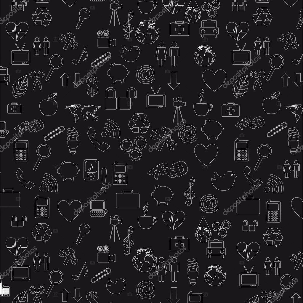 Icons vector Stock Vector Image by ©yupiramos #11349131