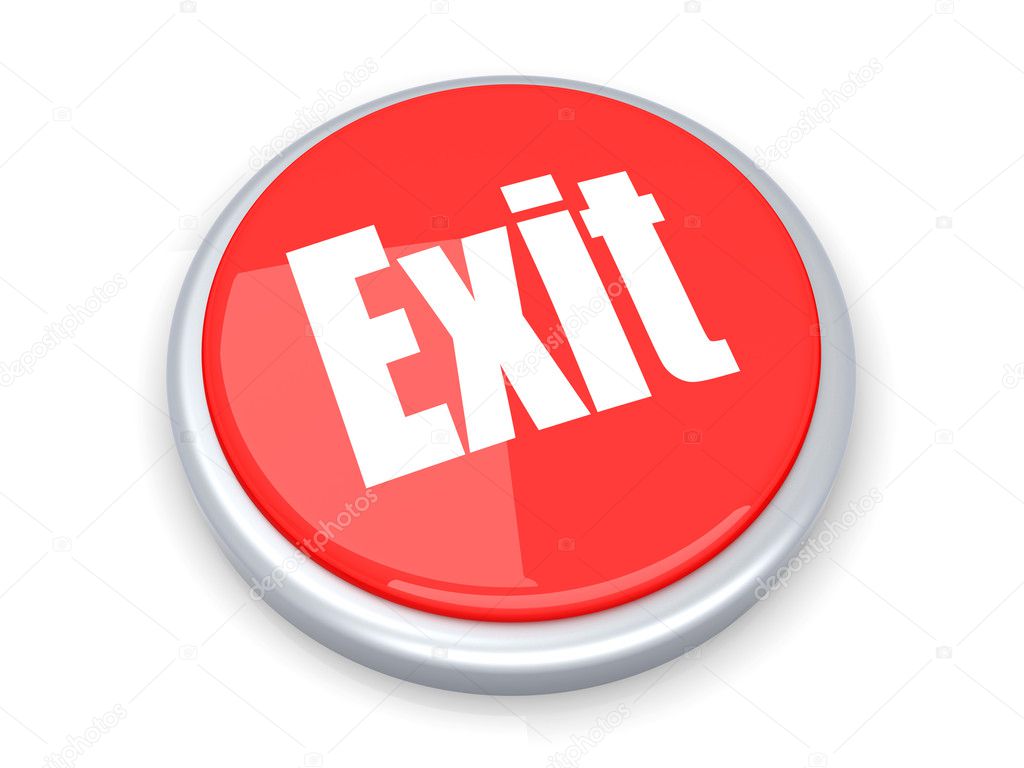 Exit Button — Stock Photo © Spectral #10780287