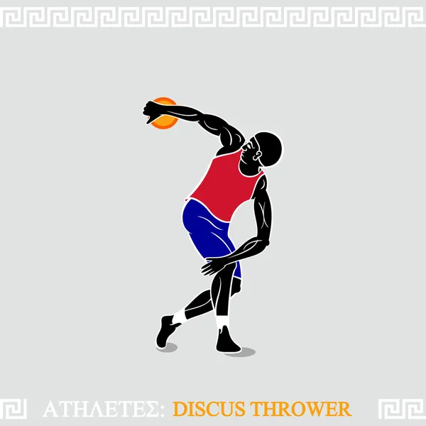 247 Discus thrower vectors Vector Images - Free & Royalty-free Discus ...
