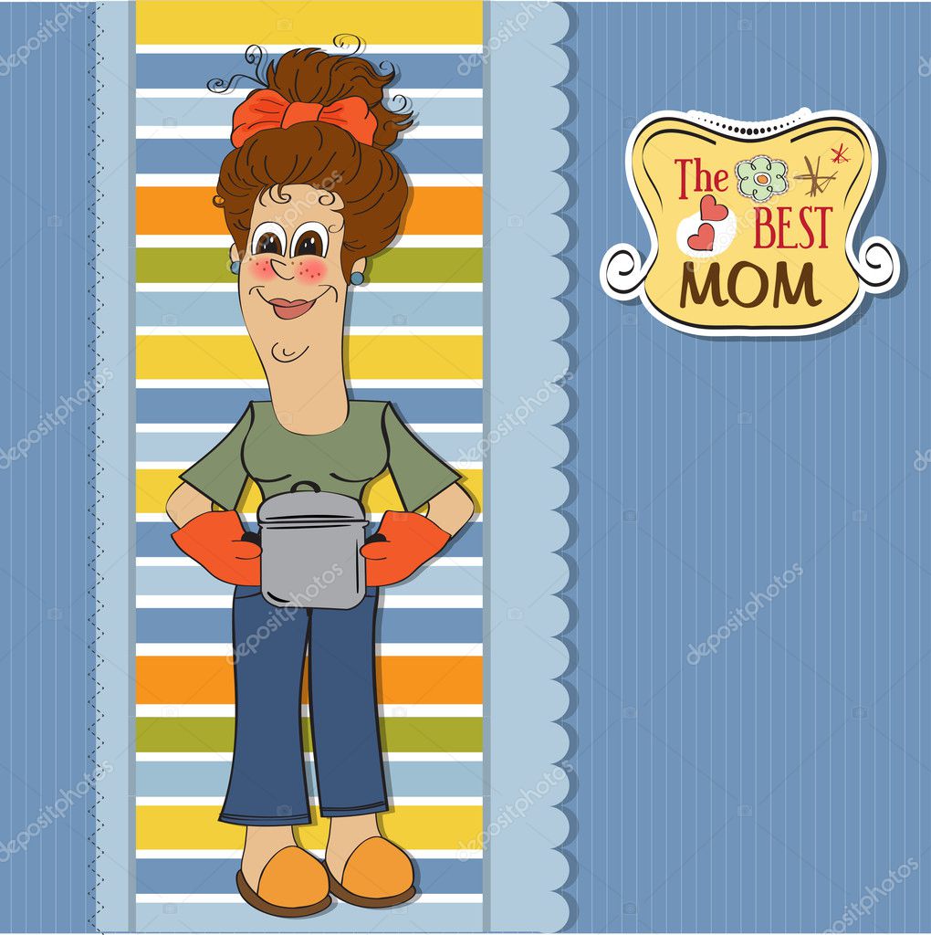 The best mom Stock Illustration by ©ClaudiaBalasoiu #10756358