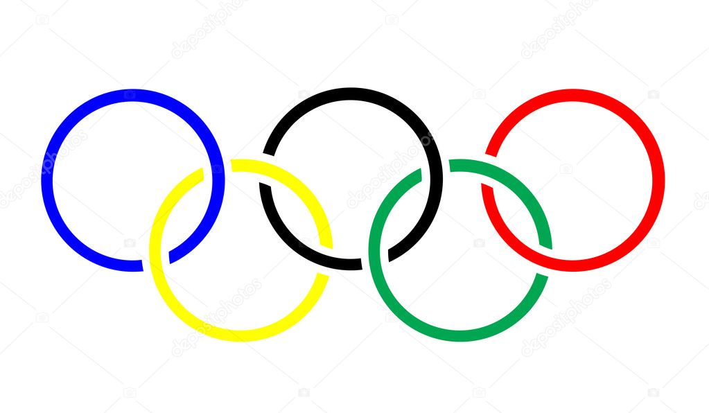 Aros olimpicos vector - Imagui