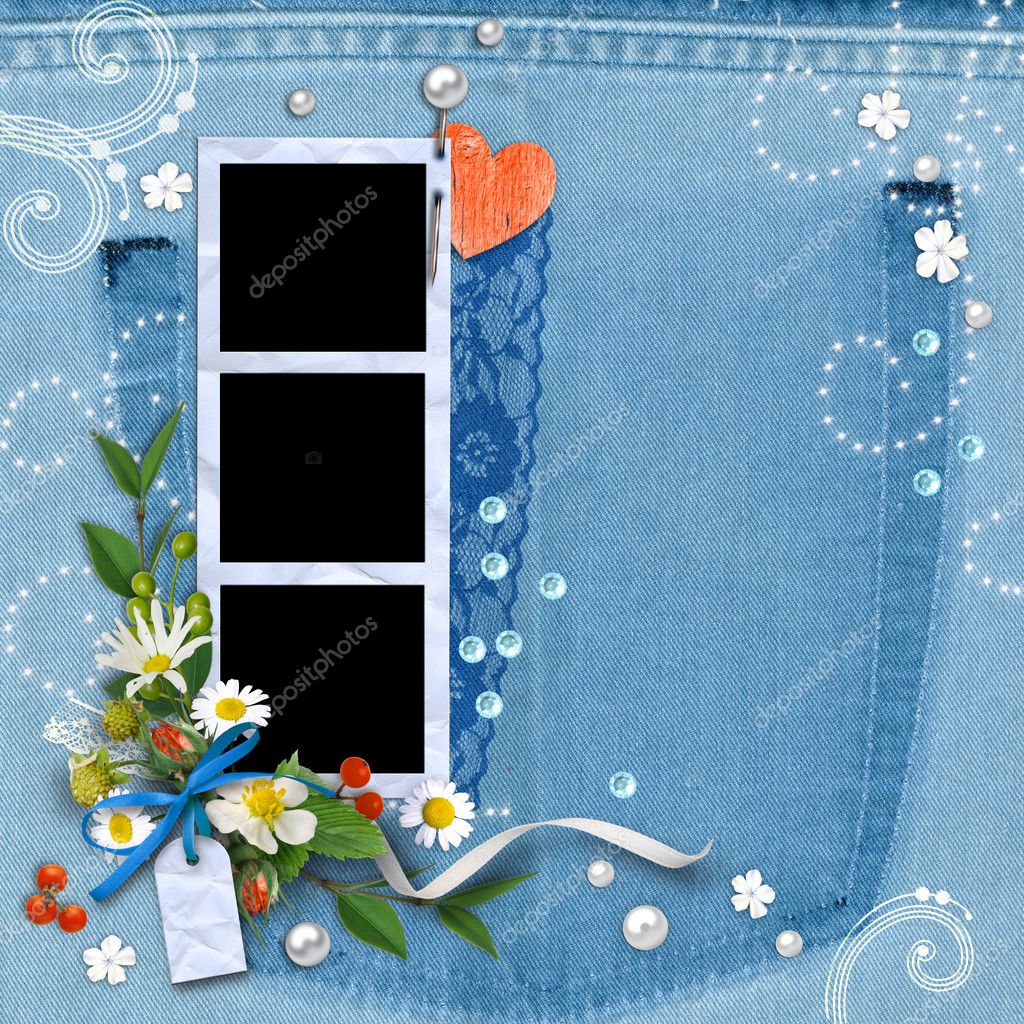 Template page to design photo books with frame — Stock Photo © aelita ...