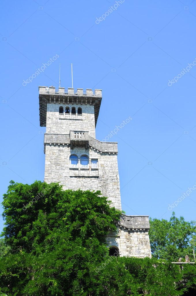 Observation tower in the Roman style — Stock Photo © CatTheSun #11933419
