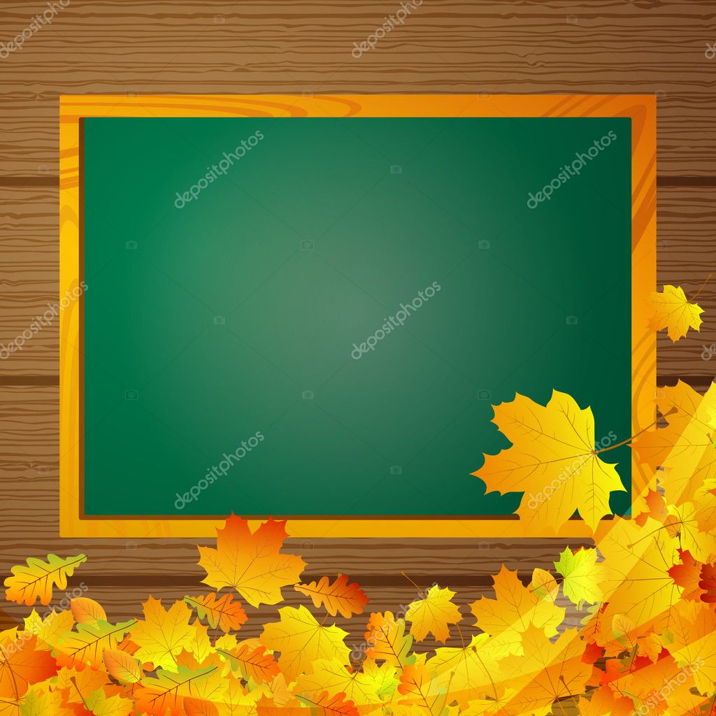 Vector Autumnal Background Stock Vector Image by ©ramonakaulitzki #11547321