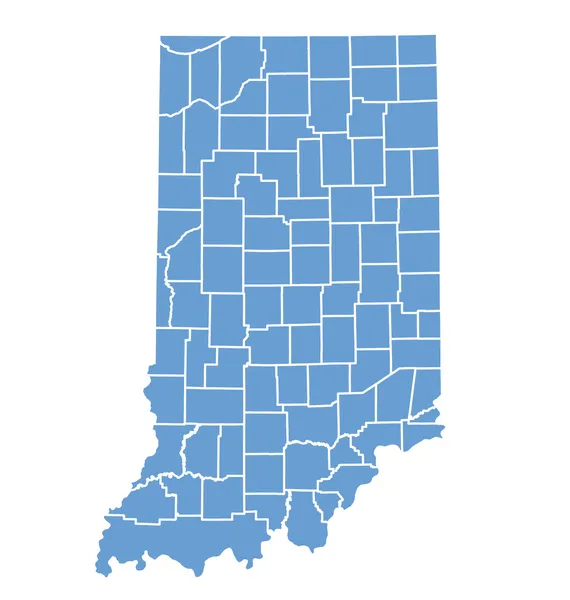 100,000 Indiana county map Vector Images | Depositphotos