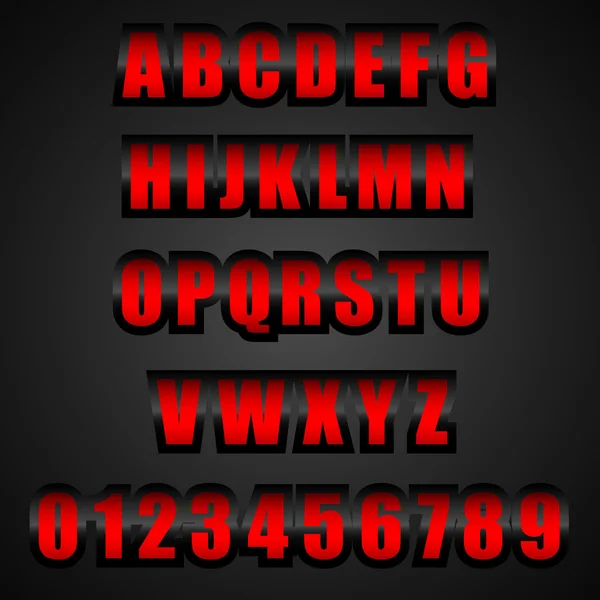 11,170 Red font design set Vector Images | Depositphotos