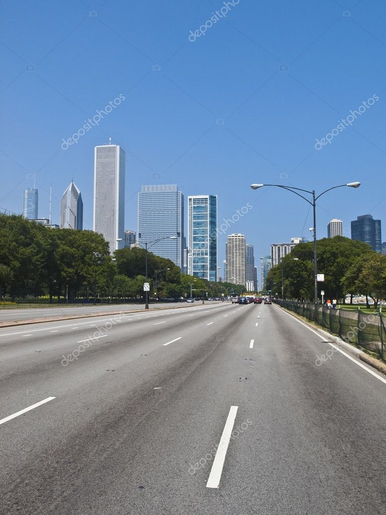 Columbus Drive, Chicago — Stock Photo © SOMATUSCANI #11036960