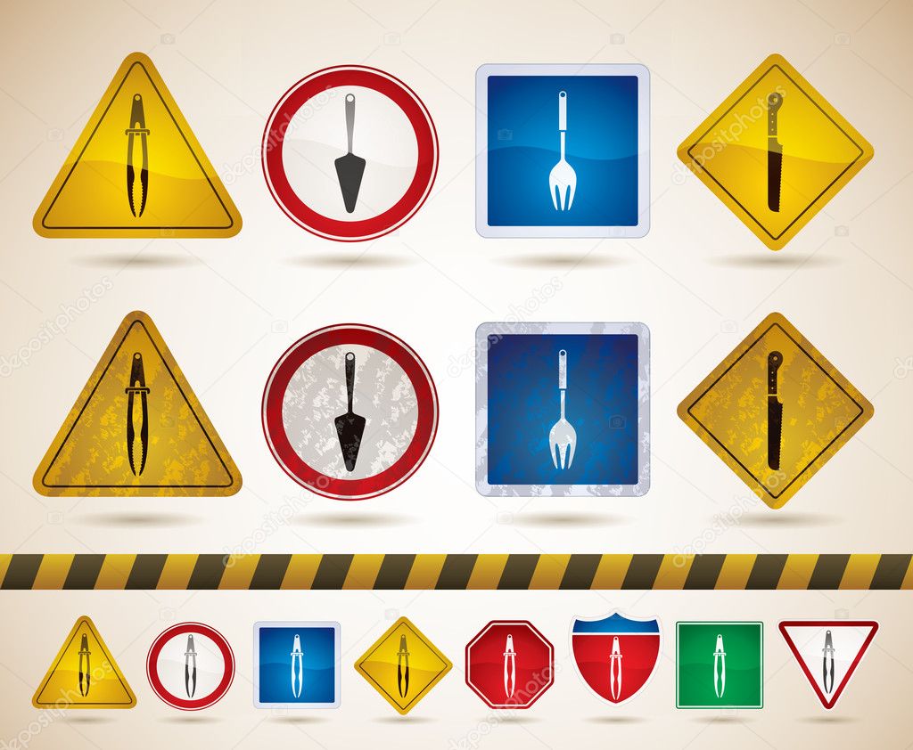 Kitchen utensils — Stock Photo © Vectorminator #12336043