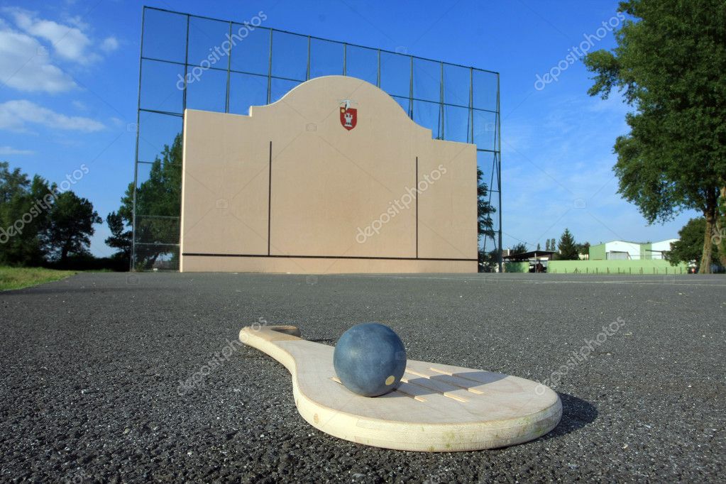 Mur Fronton pour pelote basque — Stock Photo © phot65 #11451087