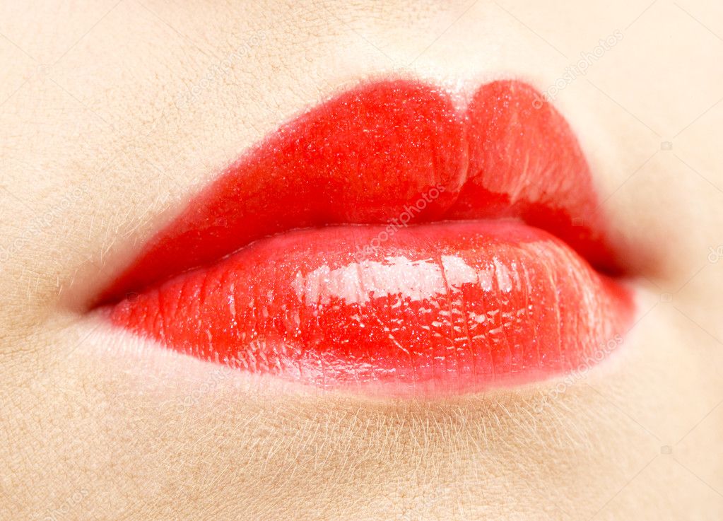 Red lips Stock Photo by ©Syda_Productions 11763992