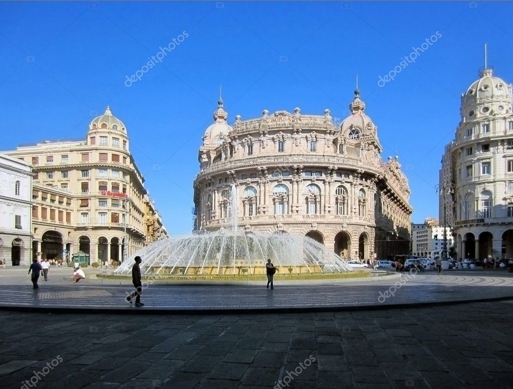 Ferrari Square,Genoa Stock Photo by ©julof77 11804292