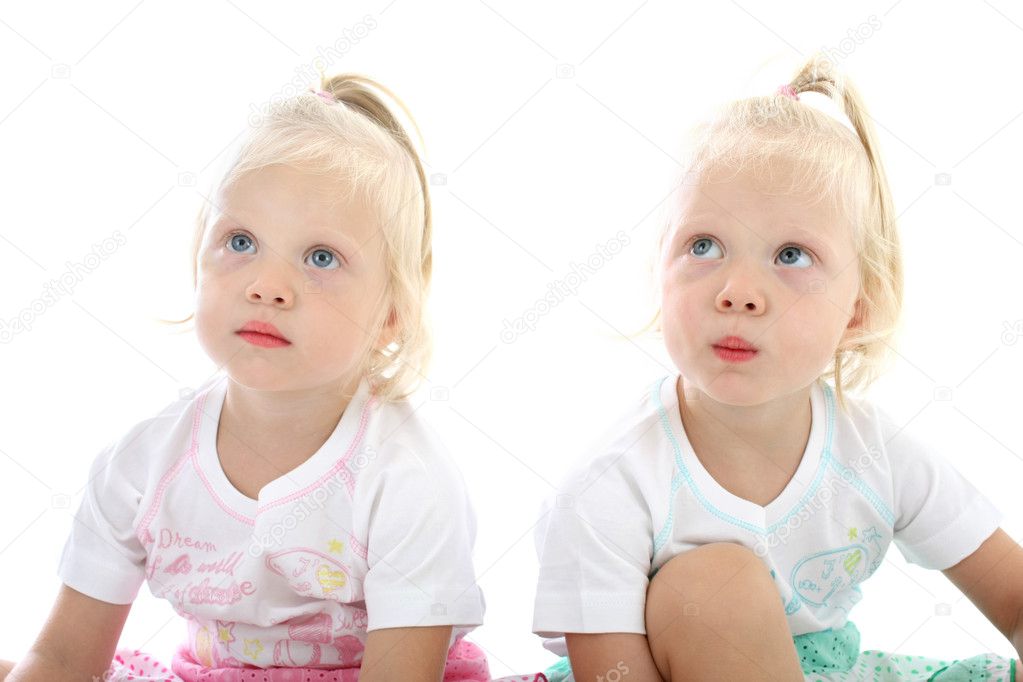 Little twins Stock Photo by ©Di-Studio 11790806