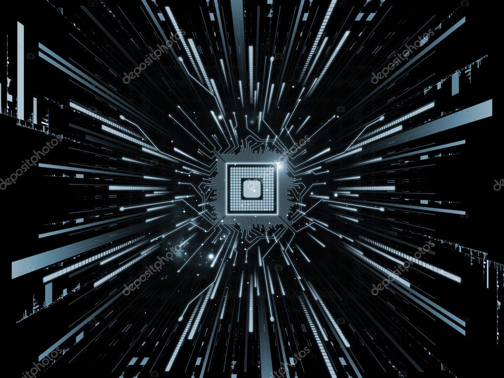 Visualization of CPU Stock Photo by ©agsandrew 11243521