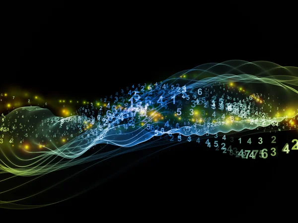 Sine Wave Digits Stock Photo by ©agsandrew 12137510