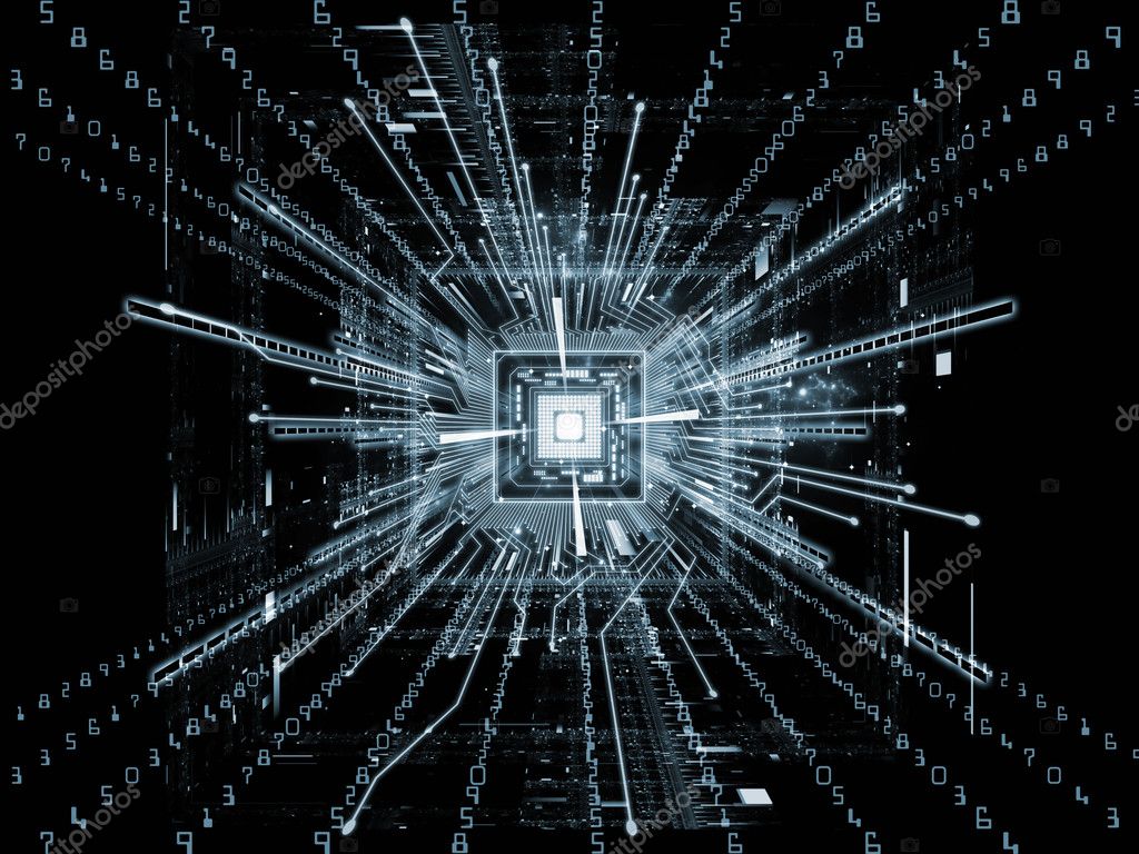 Numeric Computer — Stock Photo © agsandrew #12280350