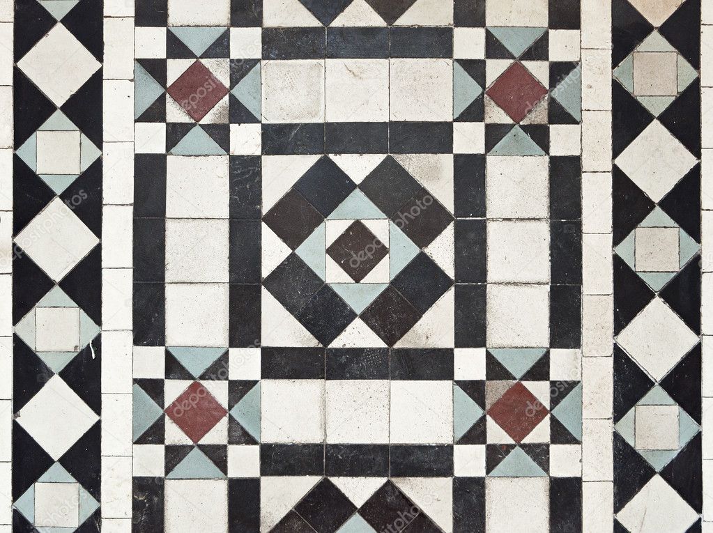Victorian style floor tile pattern Stock Photo by ©jrphoto 11199221
