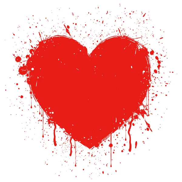 304 Heart blood splatter Vector Images | Depositphotos
