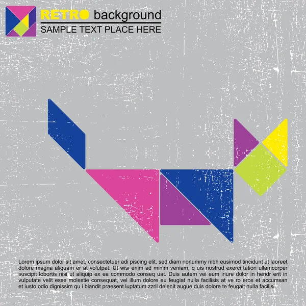 Colorful tangram pistol Stock Vector Image by ©aleabievsasha #10979615