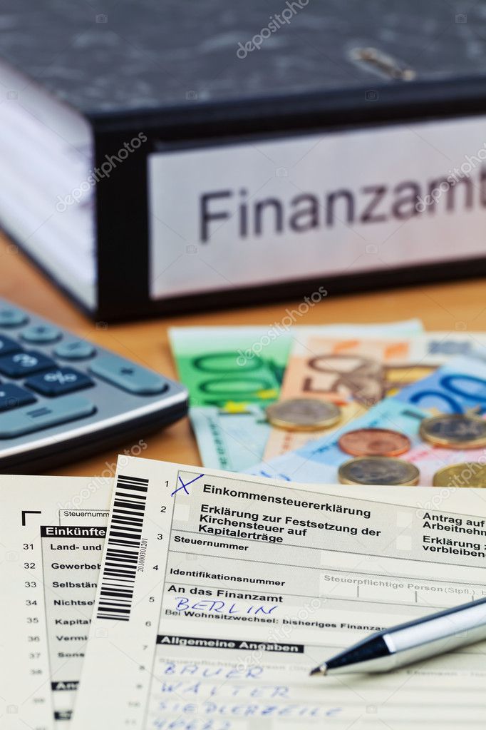 German income tax return Stock Photo by ©ginasanders 11398831