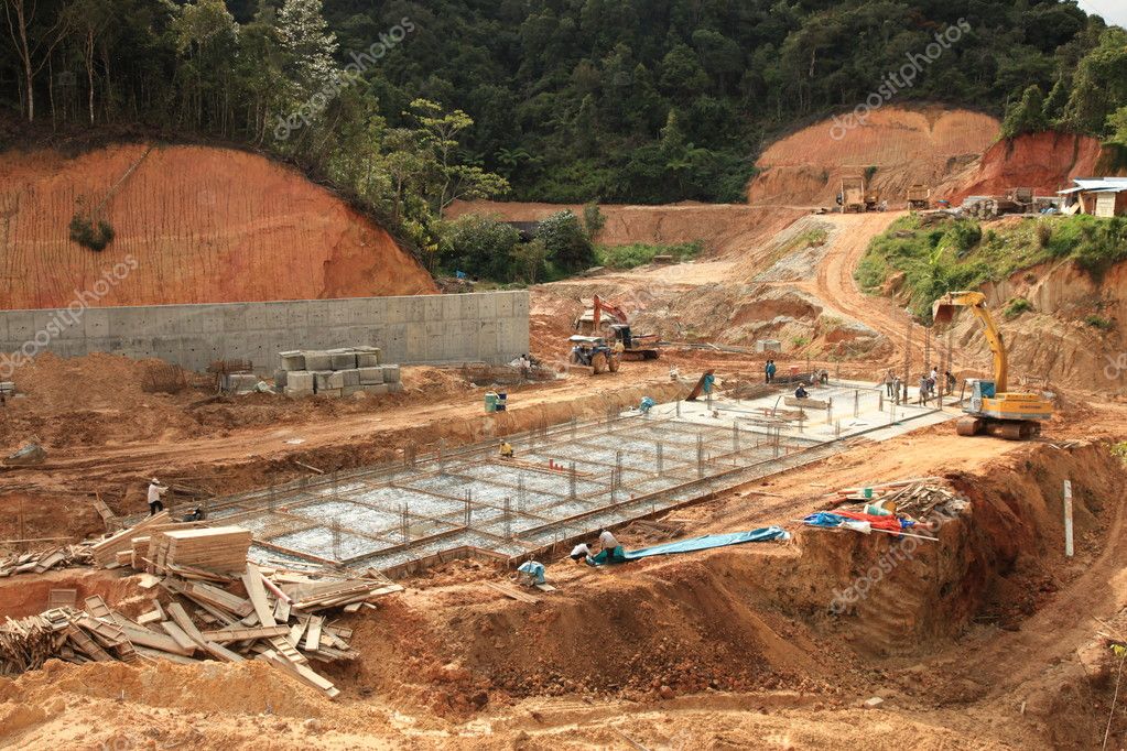 Deforestation to make way for hotel construction — Stock Photo © imagex ...