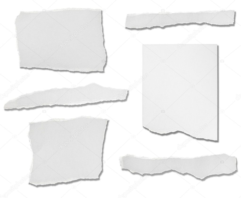 White paper ripped message background Stock Photo by ©PicsFive 10767375